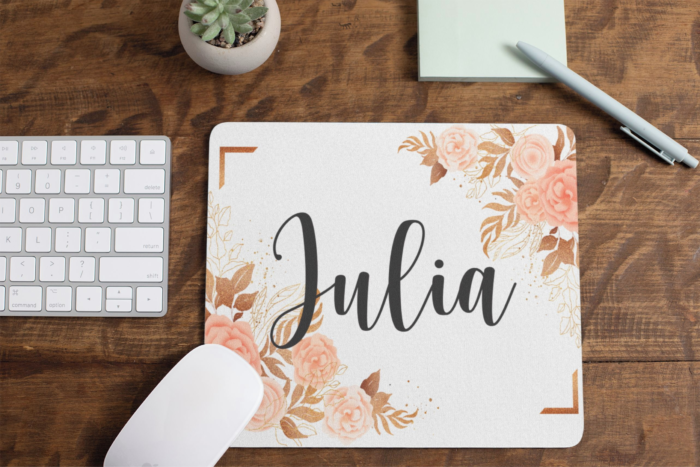 Mouse Pad Personalizado: Empresa, Logo, Com Apoio